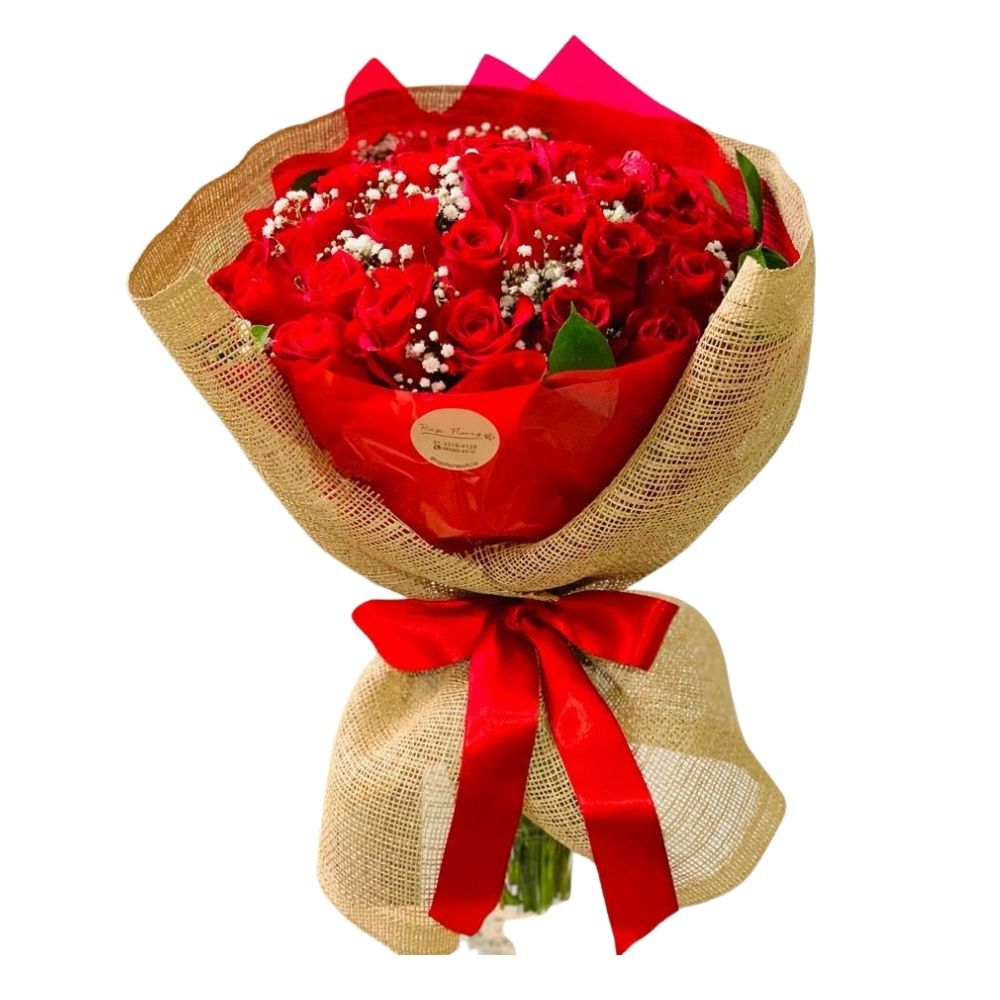 Buquê love 30 rosas | Rosi Flores